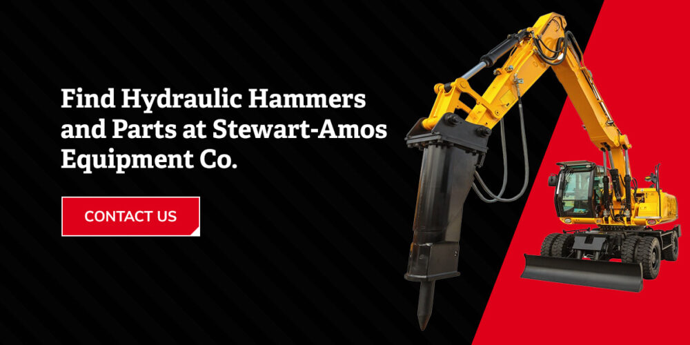 Guide to Hydraulic Hammers & Their Parts | Stewart-Amos