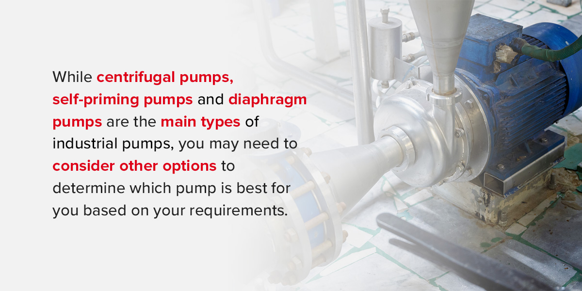 How to Choose an Industrial Pump - StewartAmosEquipmentCo